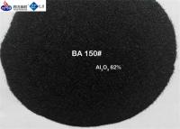 China Moderate Hardness Black Aluminum Oxide Sandblasting F100# - F400# Model for sale