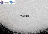 China Ferrous Free White Alumina Abrasive Media F12 - F220 For Blasting Large Work Pieces for sale