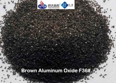 China High Hardness  Aluminium Oxide Blasting Media Brown Artifical Corundum F12-F220 for sale