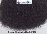 China Artificial Corundum Recyclable Aluminium Oxide Abrasive F46 High Toughness For Surface Cleaning for sale