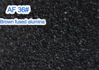 China Brown aluminum oxide Al2O3 95% grade A blasting media for molds cleaning for sale