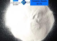 China Iphone Surface Finish Ceramic Blasting Media Ceramic Beads Zirconia Sand B170,B205 60 - 66% ZrO2 for sale