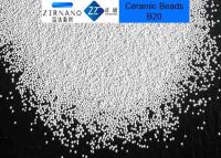 China High Hardness Zirconia Ceramic  Blasting Media ZrO2 60 - 66% B20,B60,B120,B205 Surface Pretreatment Material for sale