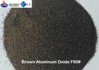 China Brown Aluminum Oxide Emery Powder 95% Al2O3 High Hardness F70# - F220# Model for sale