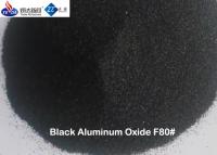 China Moderate Hardness Emery Powder , Black Fused Alumina Emery Sand F12 - F240 For Polishing / Grinding for sale