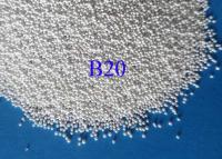 China High Strength Zirconia Beads Ceramic Blasting Media B20 /B30 For Metal Shot Peening for sale