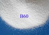 China High Efficiency Ceramic Cleaning Media , White Abrasive Media Grit Blasting  for sale
