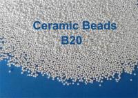 China High Hardness Zirconia Ceramic  Blasting Media ZrO2 60 - 66% B20,B60,B120,B205 Surface Pretreatment Material for sale