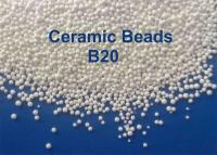 China High Hardness Zirconia Ceramic  Blasting Media ZrO2 60 - 66% B20,B60,B120,B205 Surface Pretreatment Material for sale