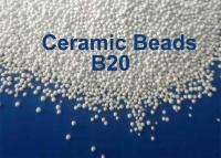 China High Hardness Zirconia Ceramic  Blasting Media ZrO2 60 - 66% B20,B60,B120,B205 Surface Pretreatment Material for sale