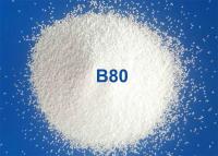 China White Ceramic Shot Peening Media , Zirconia Shot Blast Media Z100-Z850 For Aviation Industry for sale