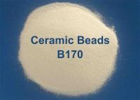 China Metal Surface Finishing Ceramic Bead Blasting Media B170/B205 / B400 High Toughness for sale