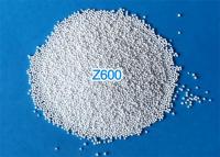 China Roundness 80% Ceramic Beads Blasting Media Shot Peening Beads Z600 For Automotive Gears for sale