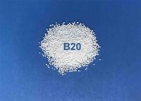 China Low Dust Zirnano Ceramic Bead Blasting For Rubber Mold / Glass Mold Cleaning for sale