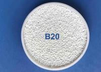China Low Dust Zirnano Ceramic Bead Blasting For Rubber Mold / Glass Mold Cleaning for sale