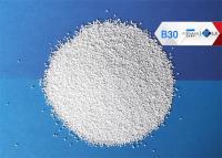 China Dust Free Ceramic Bead Blasting Media B30 Sand Blasting Surface Finishing for sale
