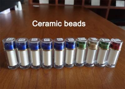China Wear Resistance Ceramic Abrasive Media B100 For Titanium Alloy Metal Sandblasting for sale