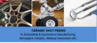 China High Efficiency Ceramic Shot Peening Media 700HV Hardness Z425 AMS 2431/7A for sale