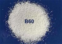 China Glass Molding Surface Cleaning Ceramic Blasting Media 62-66% ZrO2 Zirconia Bead B20 - B400 for sale