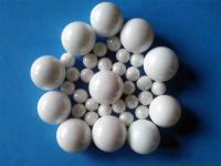 China Solid Ball Zirconia Grinding Media Ceramic Beads 0.6 - 0.8 Mm High Strength for sale