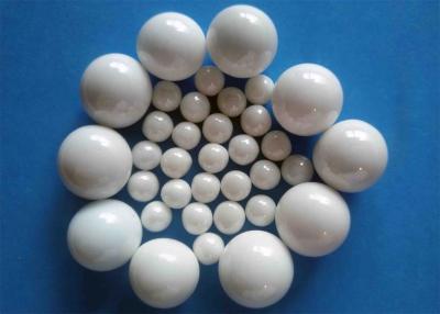 China 95% ZrO2 Min Zirconia Grinding Media High Density For High Viscosity Mill Bases for sale