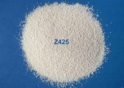 China White Ceramic Blasting Media Shot Peeing Zirconia Beads Z850 For Automotive Industries for sale