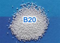 China Spherical Shape Ceramic Blasting Beads 2.3 G/Cm3 Bulk Density For 3C Products deburring for sale