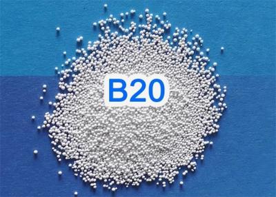 China Spherical Shape Ceramic Blasting Beads 2.3 G/Cm3 Bulk Density For 3C Products deburring for sale