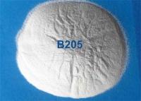 China 3C Surface Finish Ceramic Bead Blasting Media Zirconia Sand B205 White Color for sale