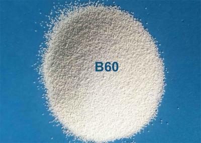 China Glass Molds Cleaning Ceramic Blasting Media Zirconium Silicate Beads B60 0.125 - 0.250mm for sale