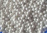 China Spherical White Zirconium Silicate Beads For Mineral Dispersion for sale