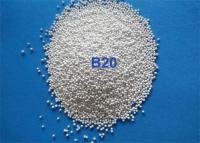 China Spherical Shape Ceramic Bead Blasting 0.5 - 1.0 KG / Hour For Metal Surface Finish for sale