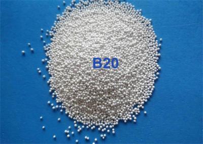 China Spherical Shape Ceramic Bead Blasting 0.5 - 1.0 KG / Hour For Metal Surface Finish for sale