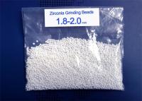 China High Viscosity Slurry grinding media Yttrium Stabilized Zirconia Grinding Media Beads Density 6.0g/Cm3 for sale