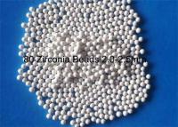 China 80 Zirconia Beads Zirconia Grinding Media 2.0 - 2.5 Mm For Grinding High Grade Paints And Inks for sale