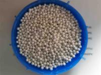 China Round Solid Ball Vertical Grinding Mill 65 Zirconium Silicate Beads 2.0 - 2.2mm for sale