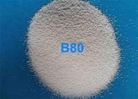 China 700HV Ceramic Blasting Media B120 / B60 Ceramic Bead Blasting For Stainless Steel for sale