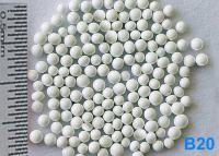 China 60HRC Ceramic Polishing Media B120 63 - 125μM Zirconia Sand For Golf Clubs for sale