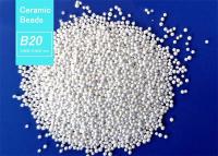 China B20-B505 Ceramic Beads  Blasting Media for metal surface treatment for sale