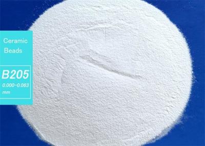 China High Spheroidality Ceramic Bead Blasting Media B205 good roundness for sale