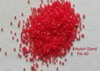 China Permanent Anti Static Plastic Sandblasting Media Polyamide PA40 Nylon Sand for sale
