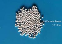 China Good Impact Resistance Zirconia Grinding Media Zirconium Silicate Beads For Paint Coating for sale