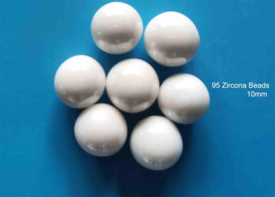 China Durable Zirconia Ceramic Balls 95 Yttrium Stabilized For High Viscosity Materials for sale