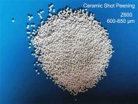 China High Strength Ceramic Shot Peening Z600 600 - 850μM For Aerospace Industry for sale
