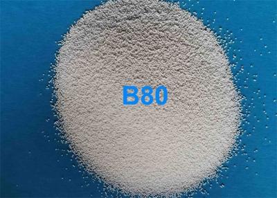 China ISO9001No Ferrous Contamination Ceramic Bead Blasting B80 For Aluminum Alloy ISO9001 for sale