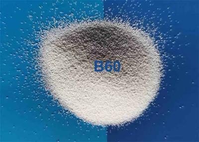 China B60 150 - 300μM Ceramic Bead Blasting Media Zirconia Sand For Stainless Steel Surface Finish for sale