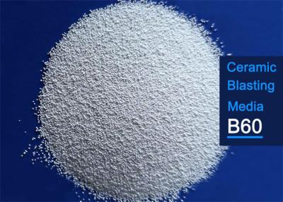 China Size B60 Microbeads Ceramic Bead Blasting 700 HV Hardness For Industrial Aluminum Alloy for sale