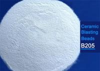 China 700HV Hardness Ceramic Blasting Media B205 For Castings Forging Blank Sandblast Cleaning for sale