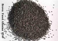 China 95% Al2O3 Brown Fused Alumina Aluminum Oxide Blasting Media F12-F24 , F30-F36 , F40-F220 for sale