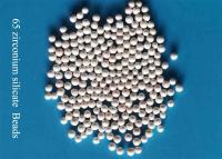 China 65% ZrO2 Zirconia Beads Milling Media Zirconium Silicate Beads For Titanium Dioxide , Ink , Paint for sale